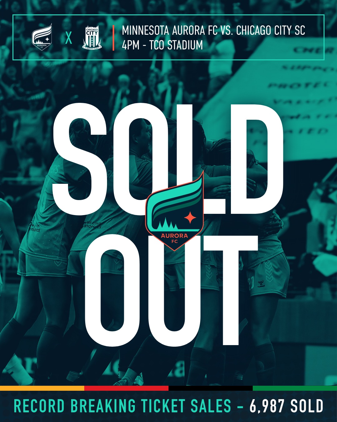 Aurora Sets Ticket Sales Record and Secures Spot in Playoffs ...